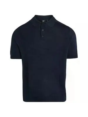 ALPHA TAURI Textured Polo Shirt