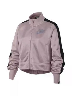 Nike Striped Cropped Jacket