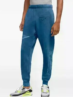 Nike Fleece Track Pants - Blue