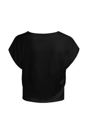 PINK FILOSOFY Matthiola Draped T-shirt