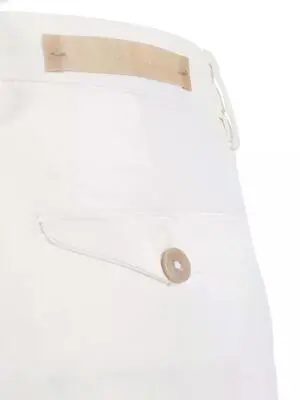 BRIGLIA 1949 Button Straight Trousers - White