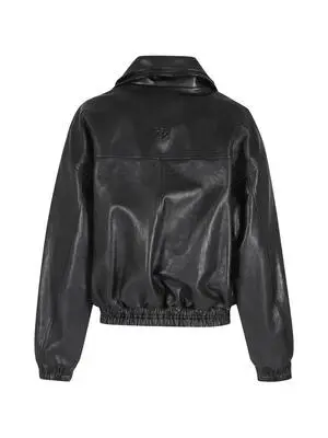 Magda Butrym Embossed-detail Jacket - Black