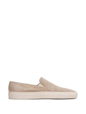 COMMON PROJECTS Minimal Slip-on Suede Trainers - Gray