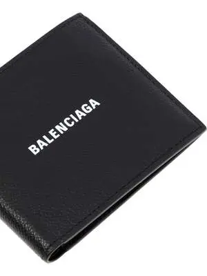 Balenciaga Cash Square Folded' Wallets - Black