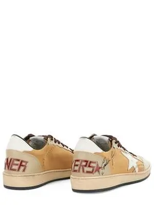GOLDEN GOOSE Ball Star Sneaker - Brown