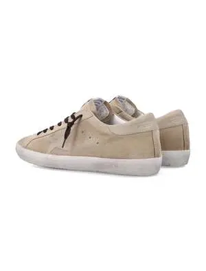 GOLDEN GOOSE Super-star Low-top Sneakers - Beige