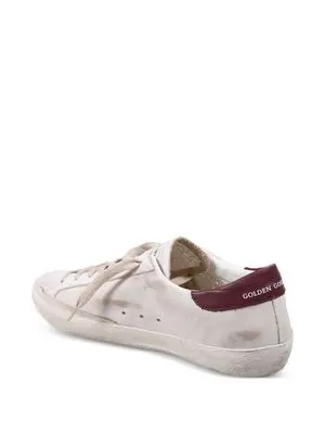GOLDEN GOOSE Superstar Leather Sneakers - Red