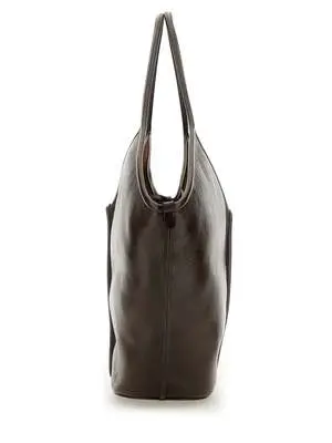 Hereu Calella Distressed Tote Bag - Brown