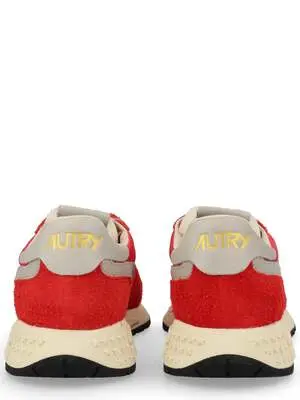 AUTRY Reelwind Low Top Sneakers - Red