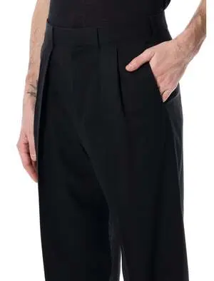 TOM FORD Double Pleat Trousers - Black