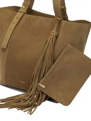 GOLDEN GOOSE East West Large Shoulder Bag - Brown