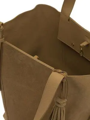 GOLDEN GOOSE East West Large Shoulder Bag - Brown