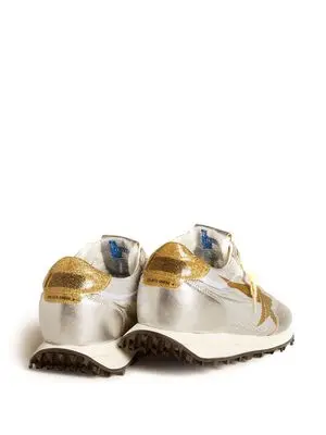 GOLDEN GOOSE Marathon Sneakers - Silver