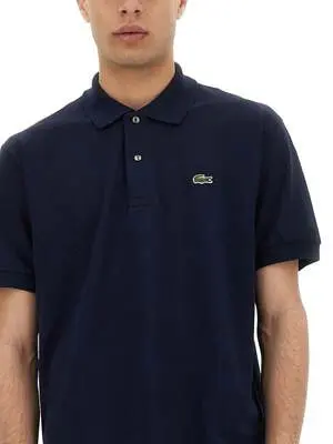 Lacoste Polo With Logo - Blue
