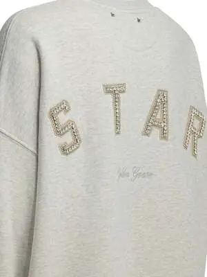 GOLDEN GOOSE Star Crewneck Sweatshirt - Grey