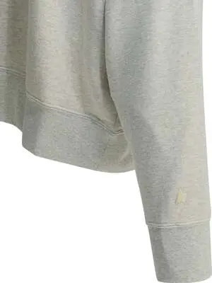 GOLDEN GOOSE Star Crewneck Sweatshirt - Grey