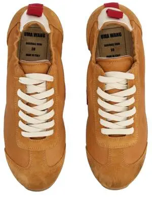 UMA WANG Leather Sneakers - Brown