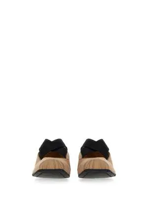 UMA WANG Leather Ballerinas - Beige