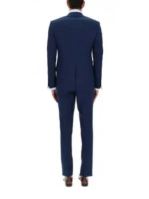 TOM FORD Two Piece Wool Dress - Blue