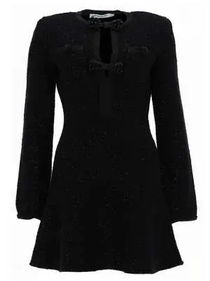 SELF-PORTRAIT Mini Dress With Cut Out