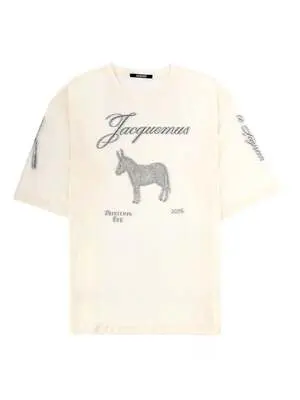 Jacquemus Le Ane Mc' T Shirt - White