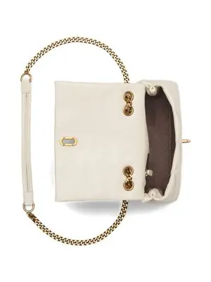 Marc Jacobs Slim Dual Leather Shoulder Bag - White
