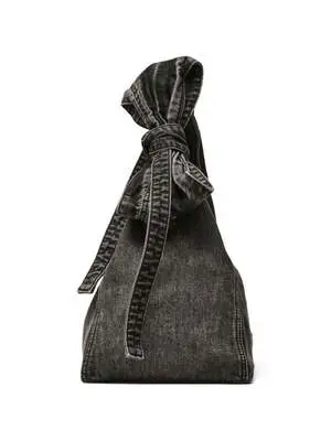 Marc Jacobs The Sack Denim Handbag - Black