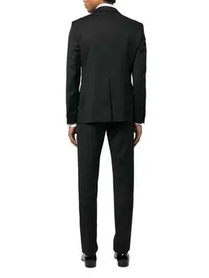 Tagliatore Two Piece Wool Dress - Black