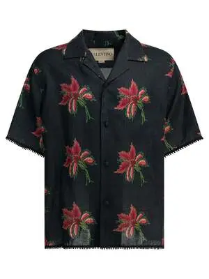 Valentino Garavani Papier Floral' Casual Shirt