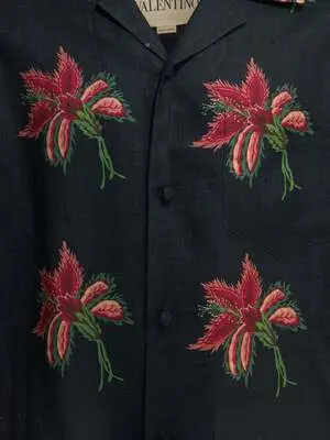 Valentino Garavani Papier Floral' Casual Shirt