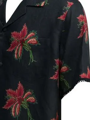 Valentino Garavani Papier Floral' Casual Shirt