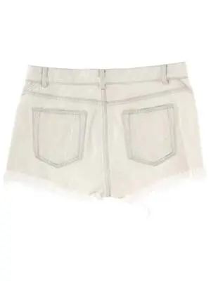 Rick Owens Bias Cutoffs Shorts - Ivory