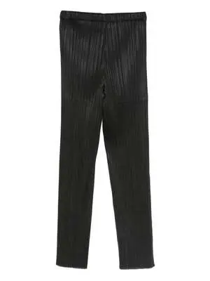 Issey Miyake Slim Fit Bottoms For Women