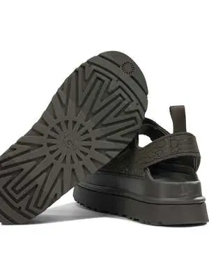 UGG Goldenglow Embossed Low Sandals - Green