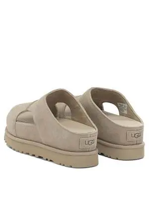 UGG Goldenstar Hi Cutout Slides - Beige