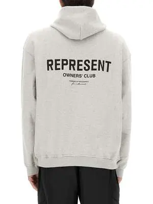 REPRESENT Hooded Cotton Sweatshirt