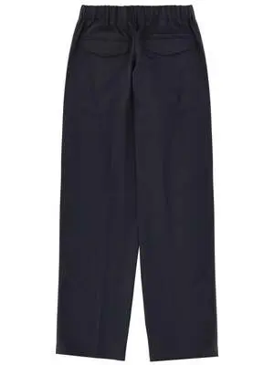 LARDINI Wool Trousers - Blue