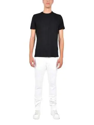 LOW BRAND Wool T Shirt - Black
