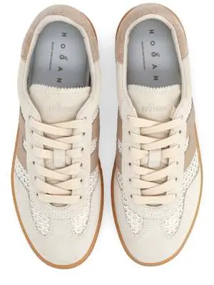 Hogan Low Top Sneakers - Beige