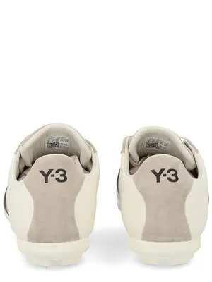 Y3 Leather Sneakers - White