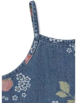 KONGES SLØJD Sleeveless Strawberry Print Dress