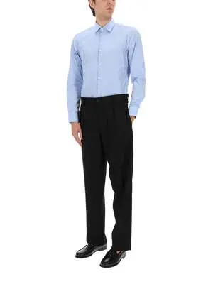 Hugo Cotton Shirt - Azure