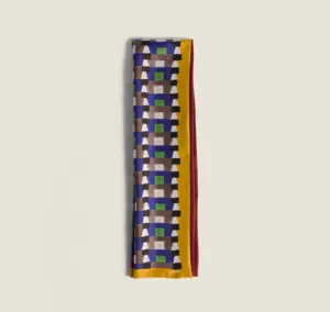 Miu Miu Foulard - Indaco+senape
