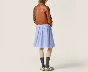 Miu Miu Nappa Leather Jacket