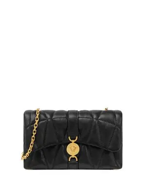Versace Kleio Leather Mini Bag - Black