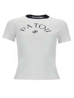 PATOU Fitted T-shirt With Logo