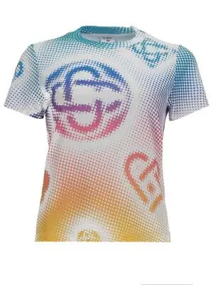 Casablanca Airbrush Smiley T-shirt - Multicolour