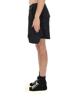 Rick Owens Cargo Shorts - Black