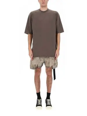 Rick Owens Jumbo Ss' T Shirt - Dove