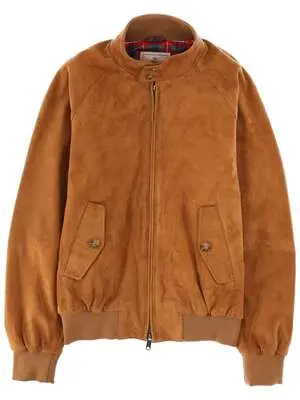 BARACUTA G9 Leather Jacket - Beige
